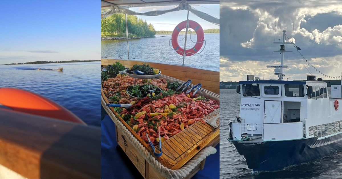 Royal Shipping - Upptäck Gävles skärgård - BUFFÉKRYSSNING